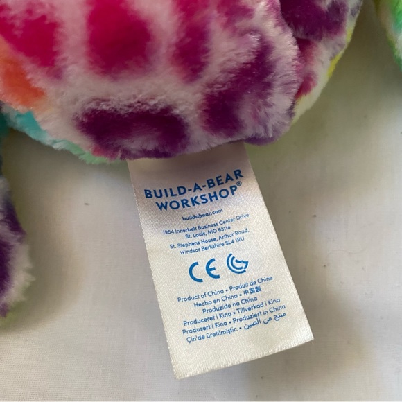 Build-A-Bear | Toys | This Is A Build A Bear Lisa Frank Rainbow Cheetah ...